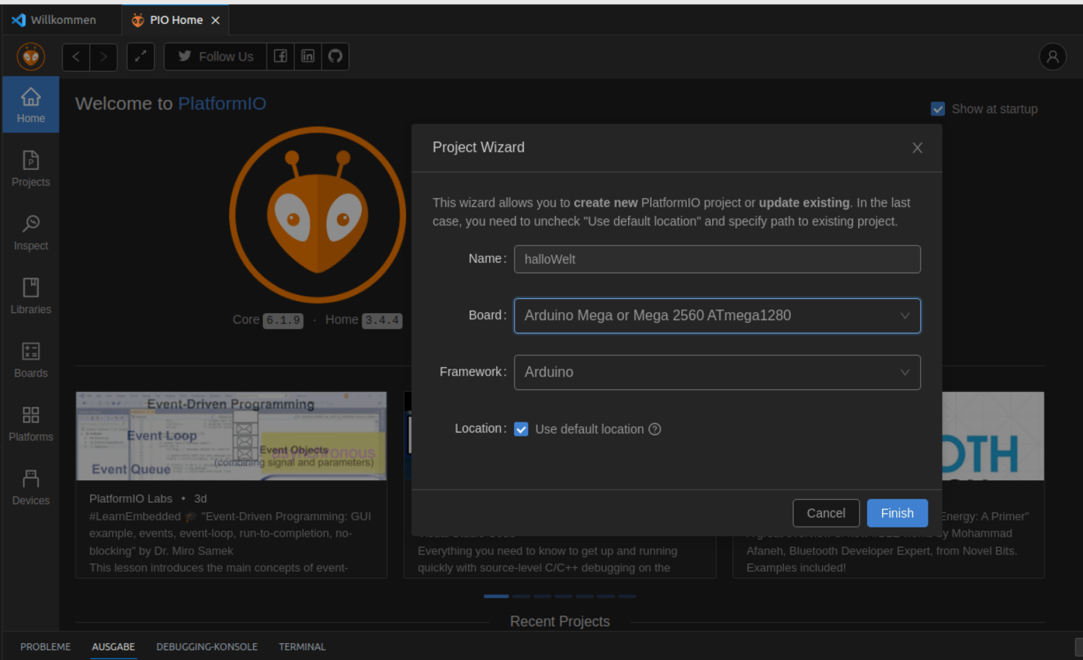 Arduino Programmieren wie die Profis mit VS Code und Platform IO | db ...