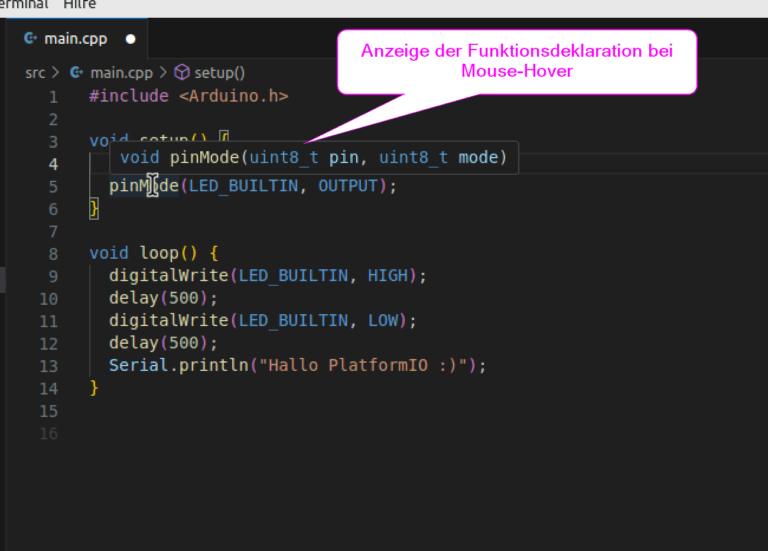Arduino Programmieren wie die Profis mit VS Code und Platform IO | db-engineering