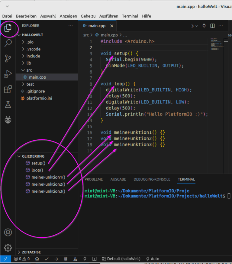 Arduino Programmieren Wie Die Profis Mit Vs Code Und Platform Io Db